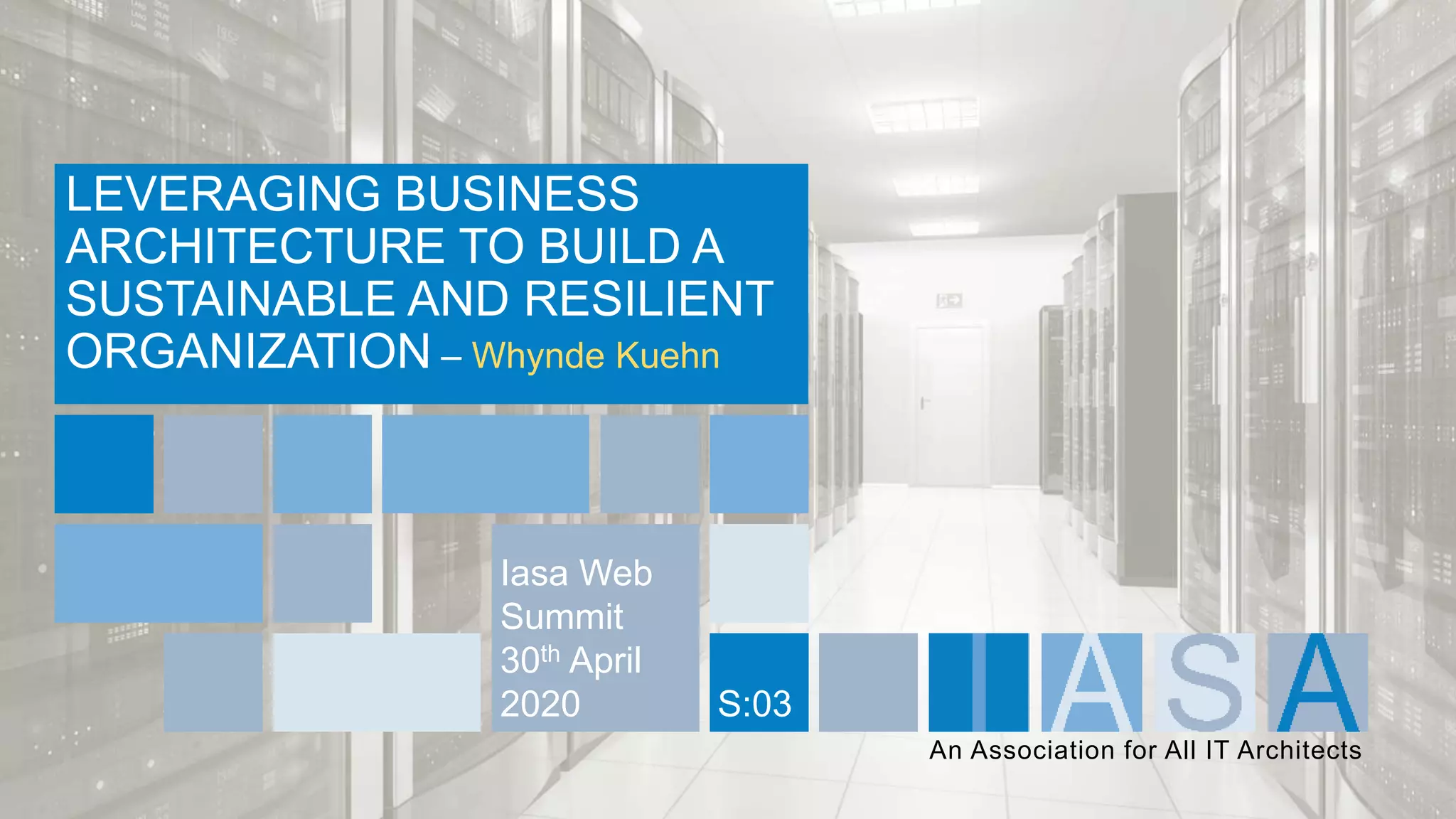 Leveraging Business Architecture to Build a Sustainable and Resilient ...