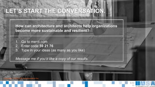 Leveraging Business Architecture to Build a Sustainable and Resilient ...