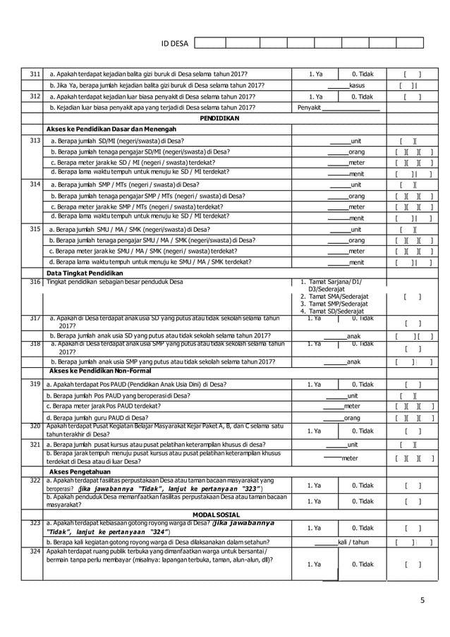 Kuesioner idm 2017 2 | DOCX