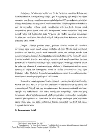 Kufah dan Basrah, Kota Kembar Irak pada Masa Awal Islam.pdf