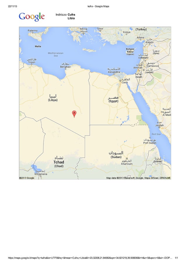 Kufra google maps | PDF