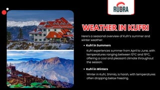 Kufri Hill Station, Himachal Pradesh.pdf