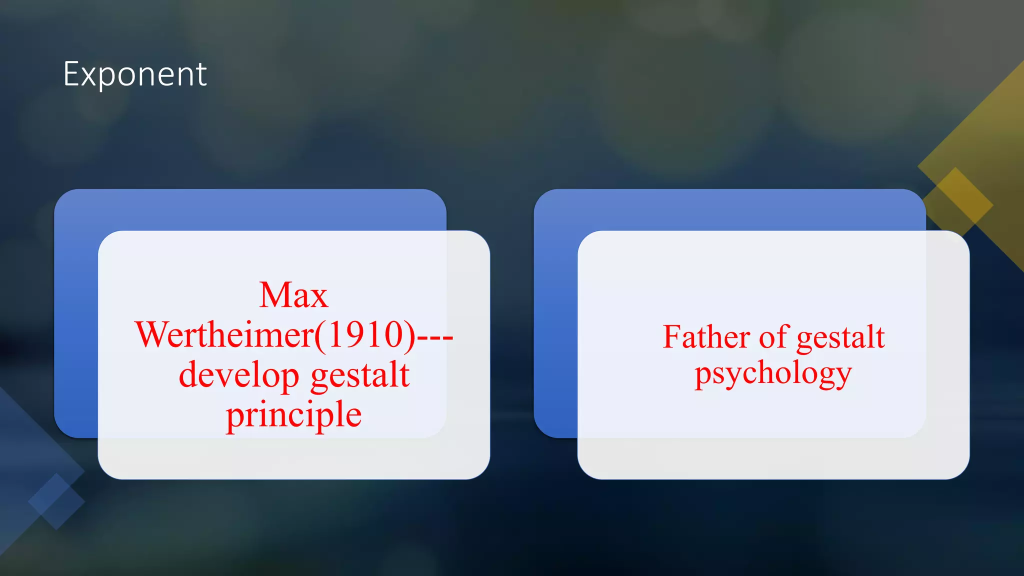 Gestalt school of thought in psychology key points | PDF