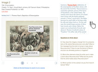 Reconstruction in Political Cartoons by EmmaLee Kuhlmann | PDF
