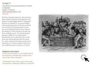 Reconstruction Cartoons