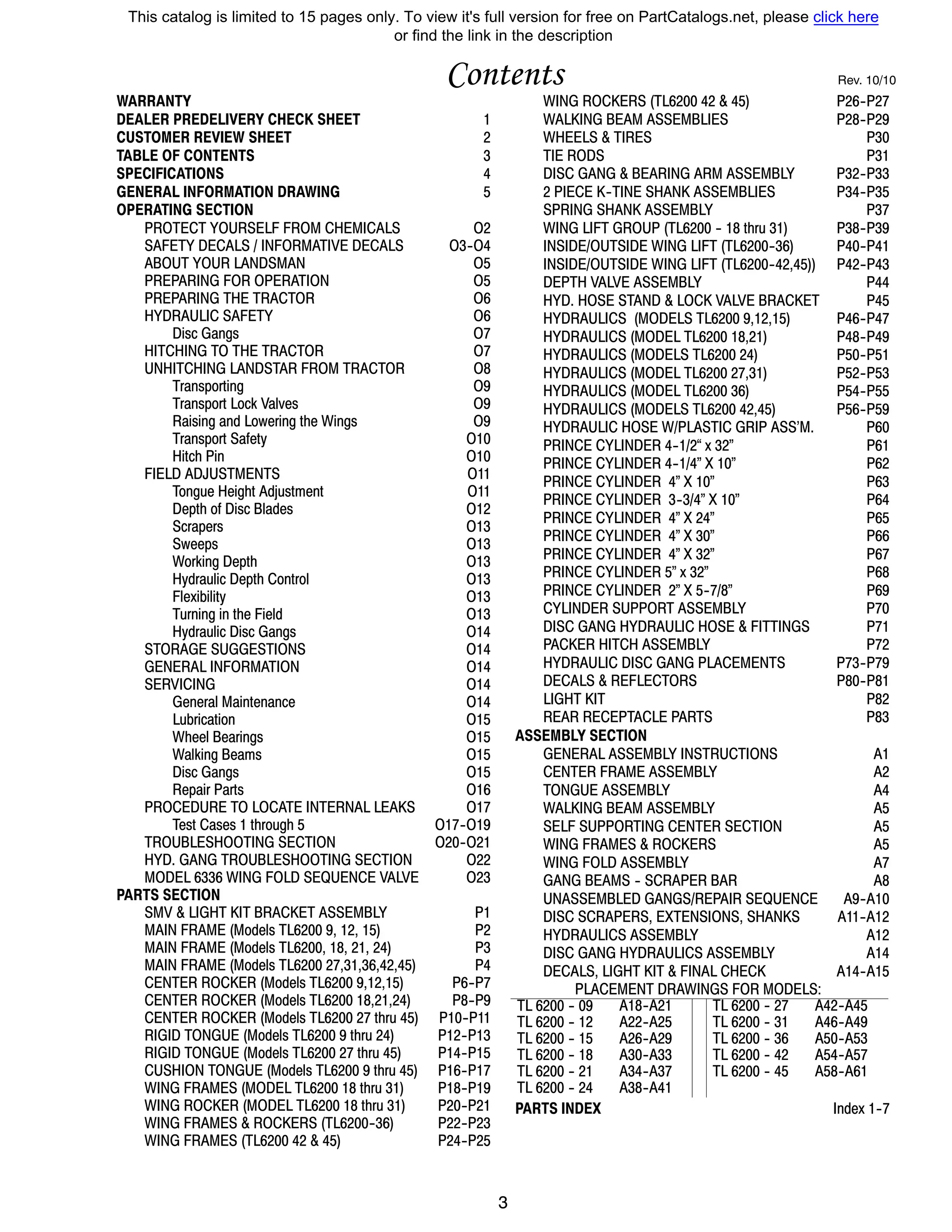 Kuhn landsman 6200 manual | PDF