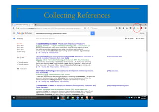 Reference Management System with Zotero | PDF