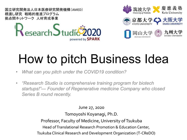 Japan Hackathon Pitch Training Deck | PPT