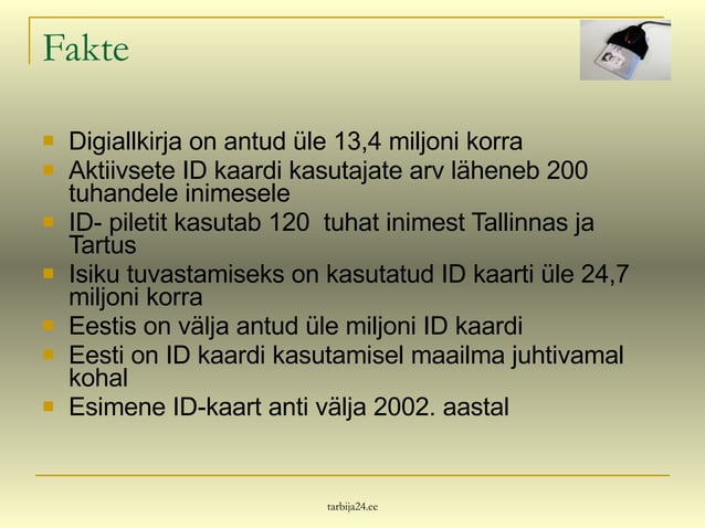 Kuidas Kasutada Id Kaarti | PPT