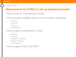 Kuilman Elsevier Case Study Using HTML5 | PPT