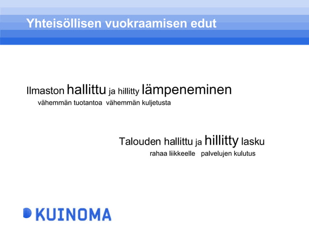 Kuinoma, Markku Jussila | PPT