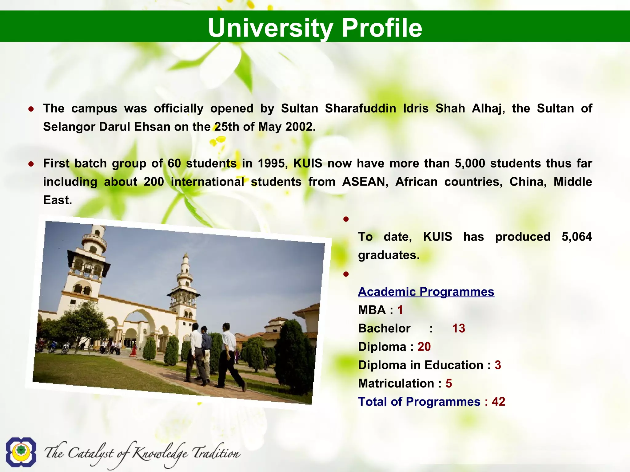 Kolej Universiti Islam Antarabangsa Selangor | PPT