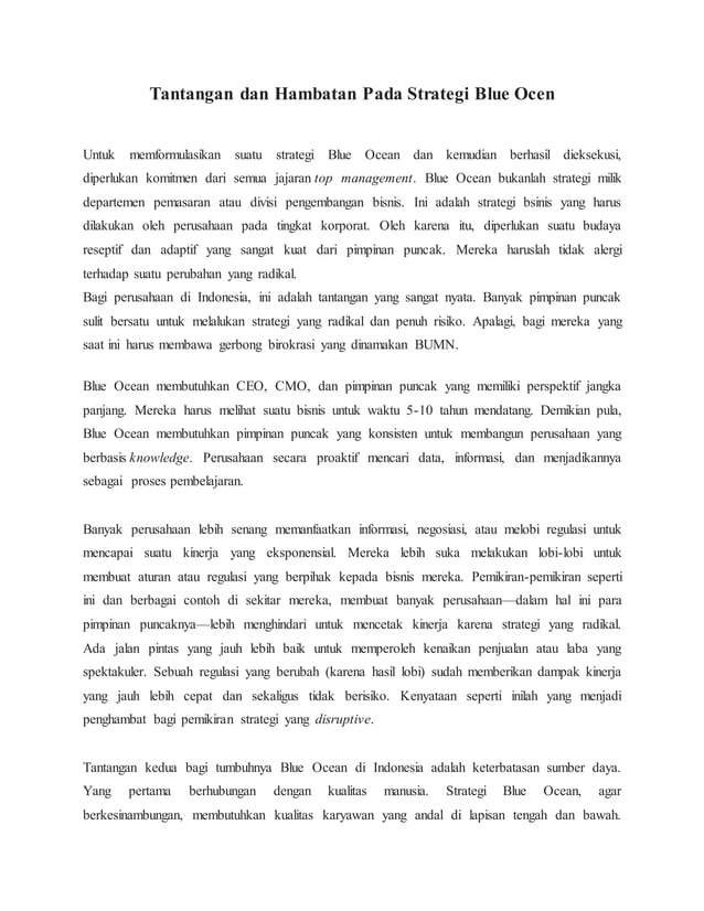 Hambatan dan Tantangan dalam Implementasi SIM | DOCX