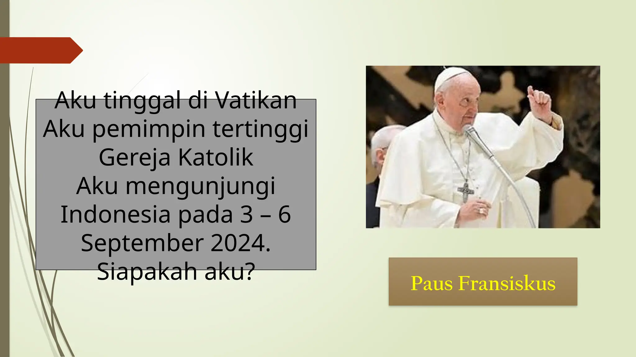 Kuis Kitab Suci - Komedi.pptx kuis kitab suci untuk anak anak sekolah | PPT