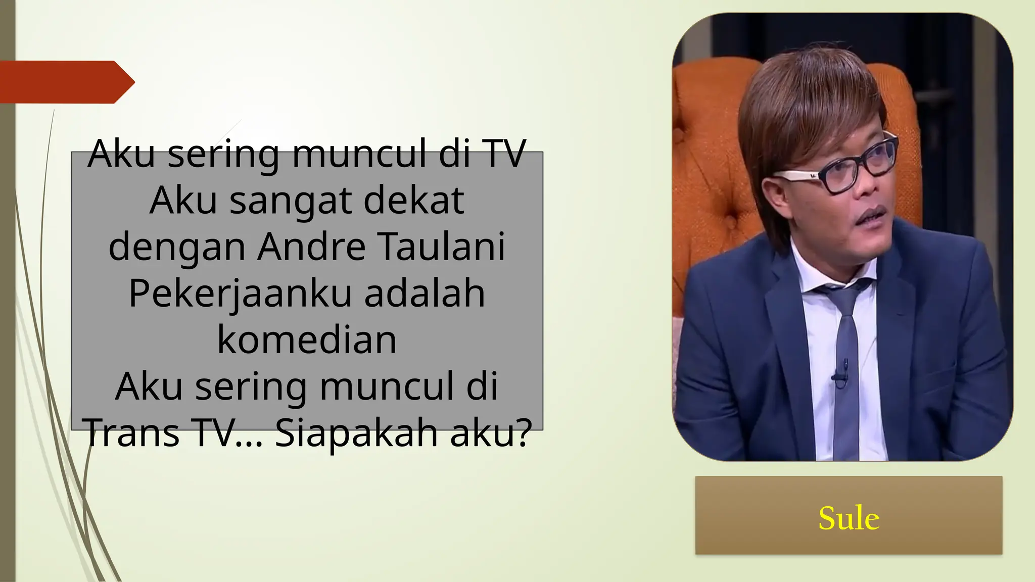 Kuis Kitab Suci - Komedi.pptx kuis kitab suci untuk anak anak sekolah | PPT