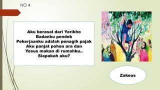Kuis Kitab Suci - Komedi.pptx kuis kitab suci untuk anak anak sekolah | PPT