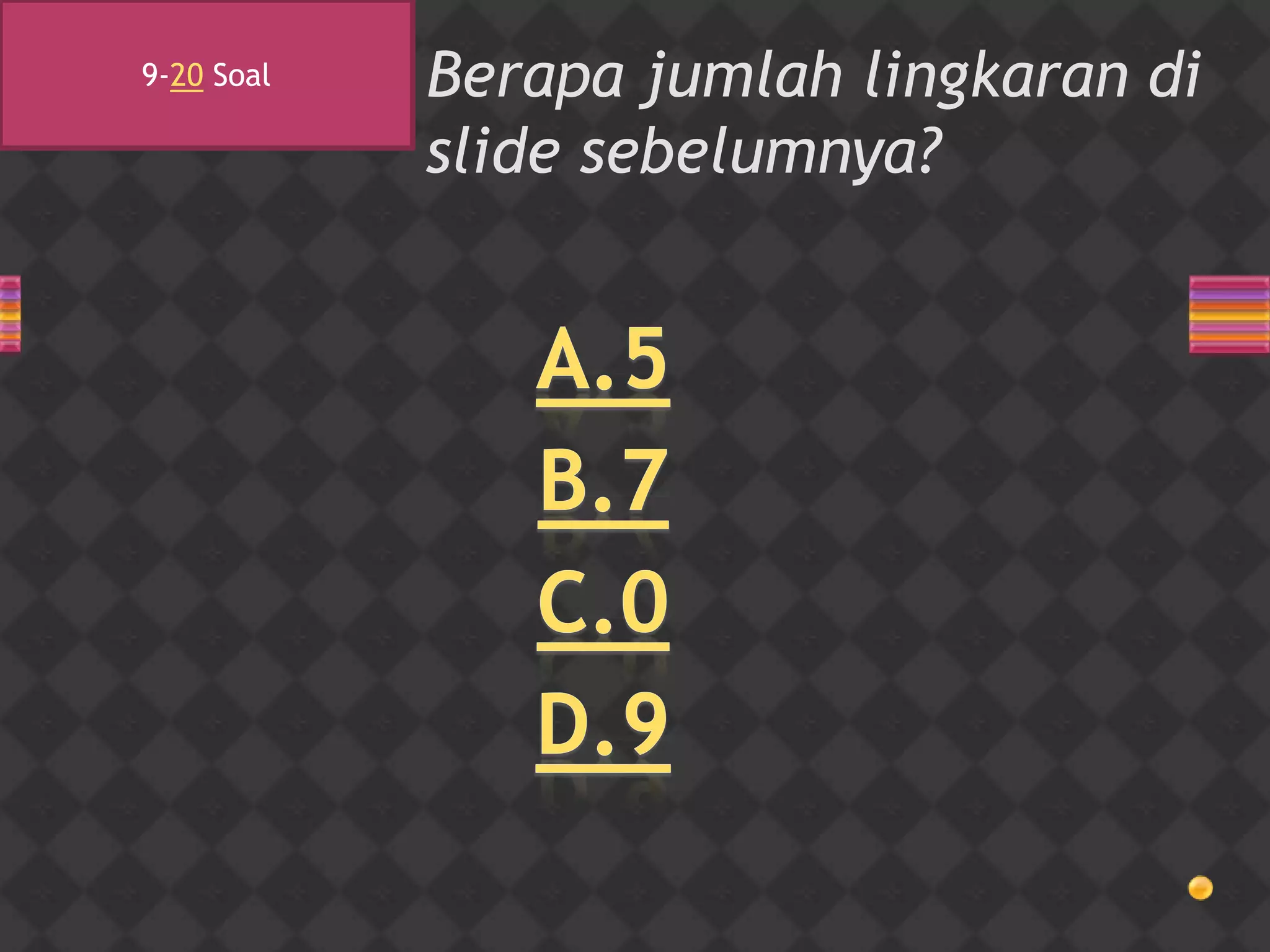 Kuis power point 2012 | PPTX