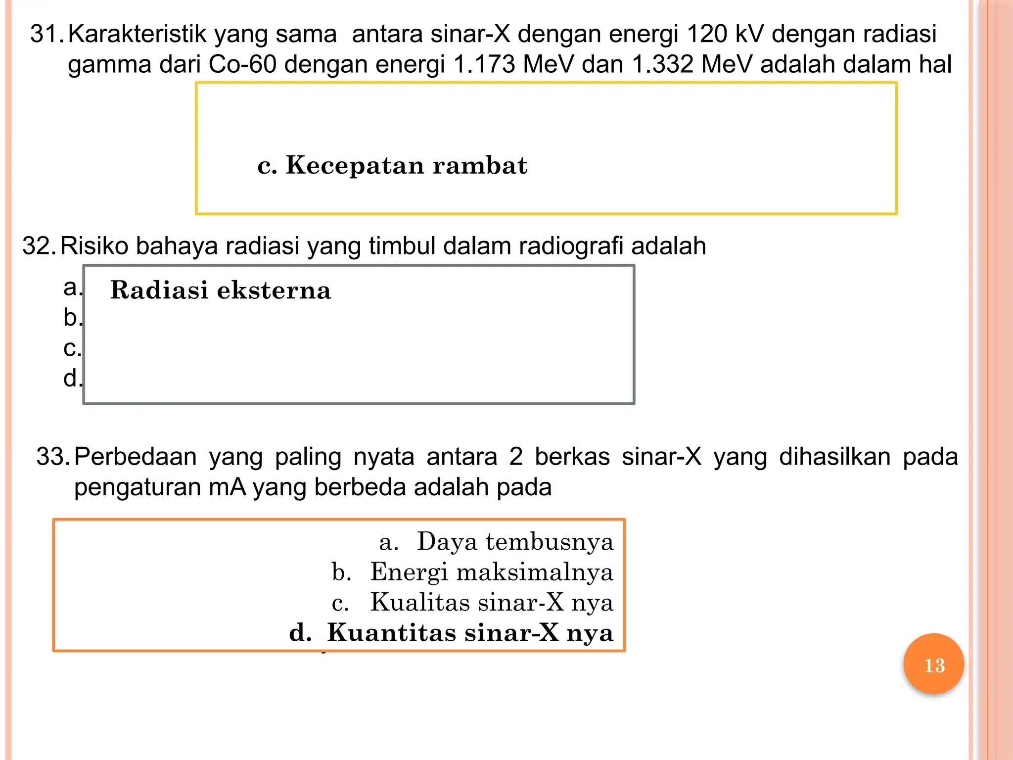kuis Uji tak rusak (non destructive testing) | PPTX