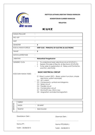 Kuiz 1 | DOCX