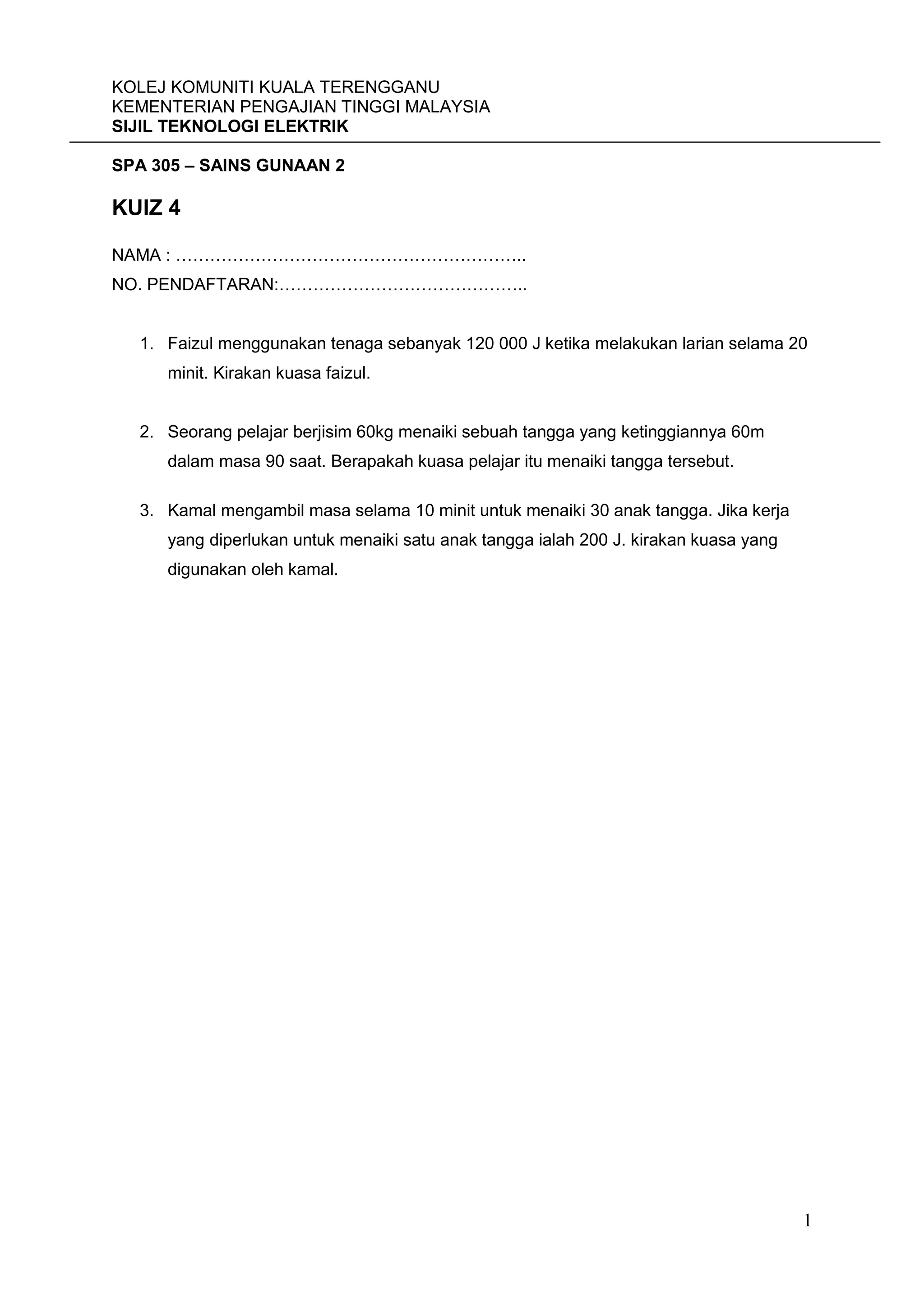 Kuiz 2 | DOCX