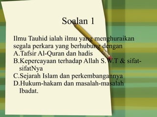 Kuiz Agama Ihya Ramadhan SMKBT 1445/2024 | PPT