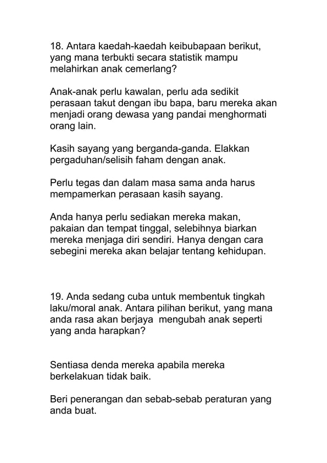 Kuiz KIBC Siri 1 | PDF