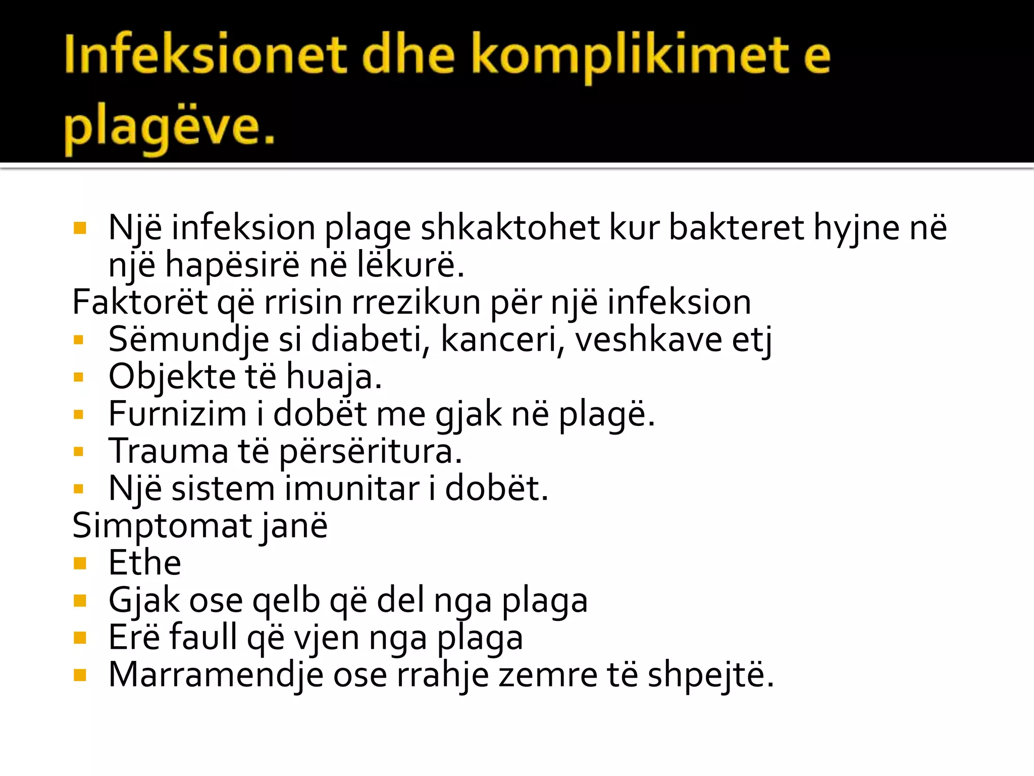 Kujdesi infermieror per plaget. | PPSX