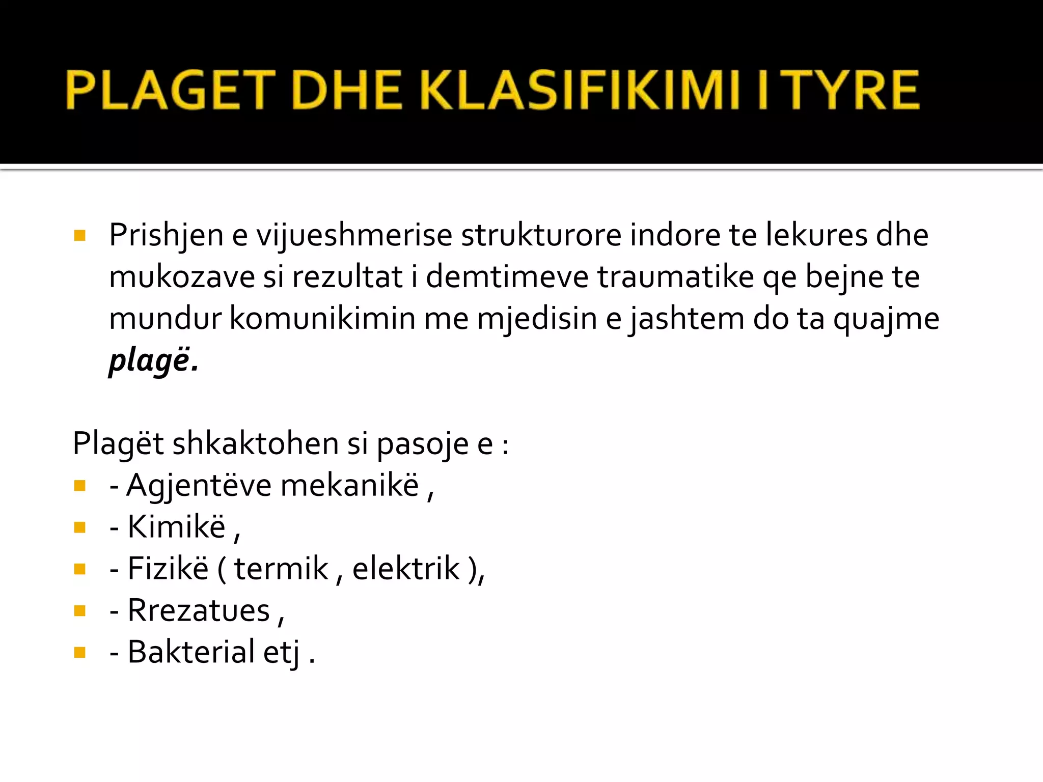 Kujdesi infermieror per plaget. | PPSX