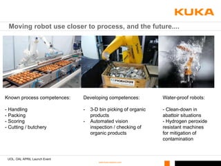 APRIL Launch Event - Kuka - Intersector Knowledge Transfer ...