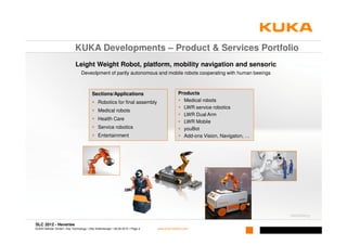 SLC-Lab Opening Event - Kuka | PPT