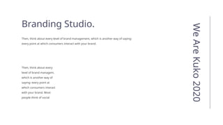 Kuko Brand Guidelines Presentation Template | PPT