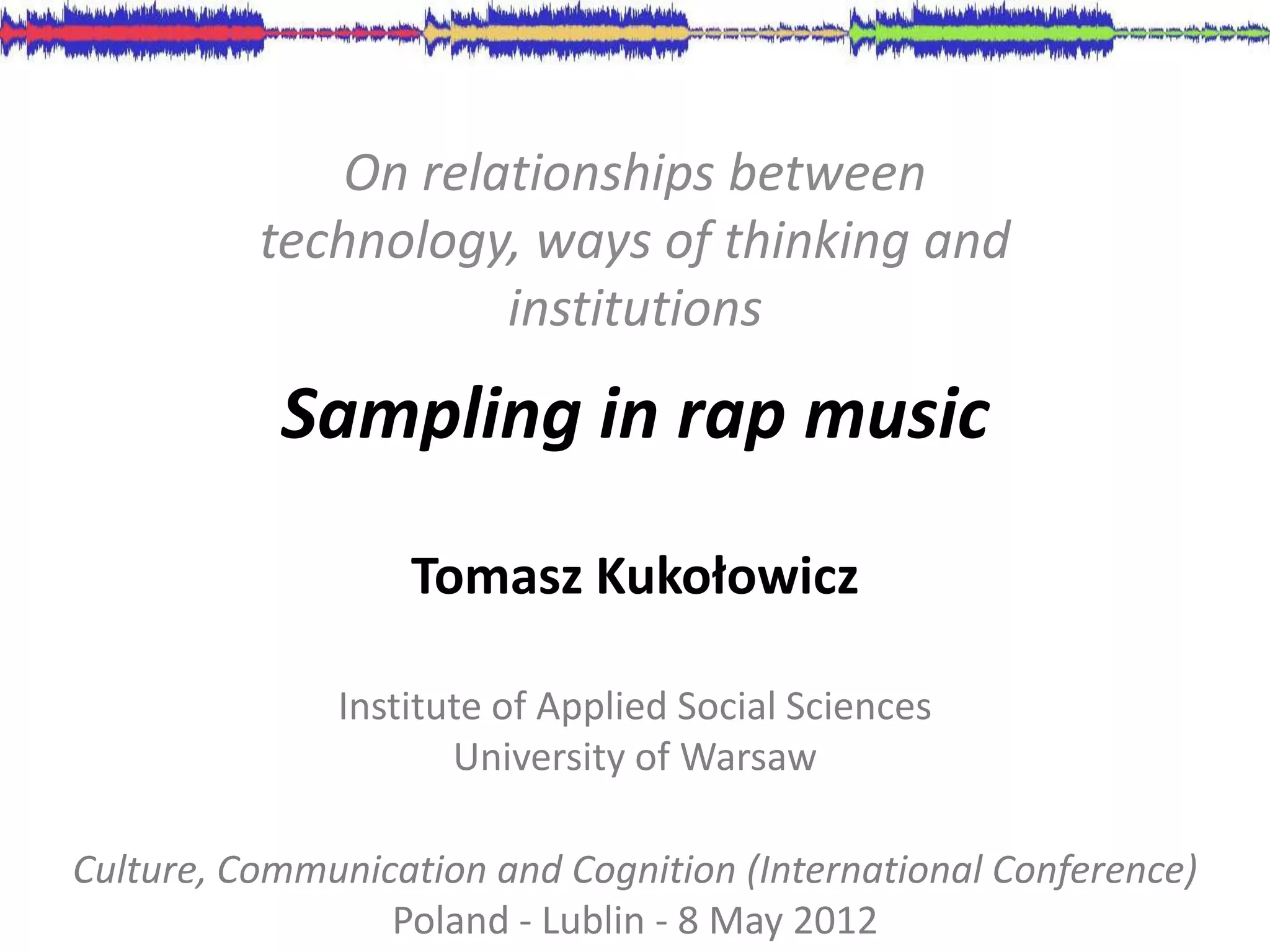 Sampling in rap music | PPT