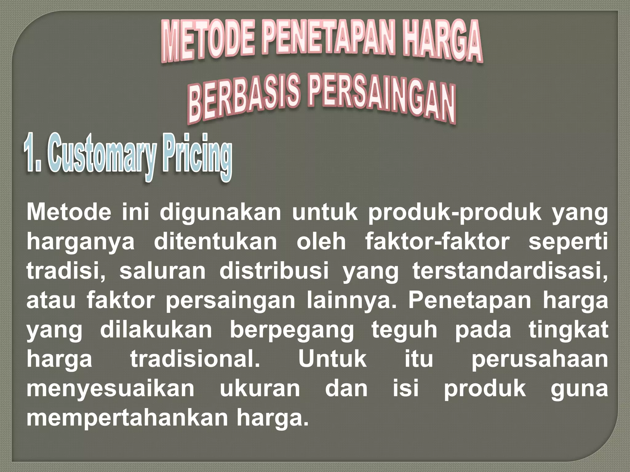 konsep harga | PPTX