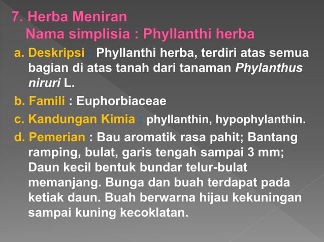Kul. iv. simplisia tumbuhan | PPT