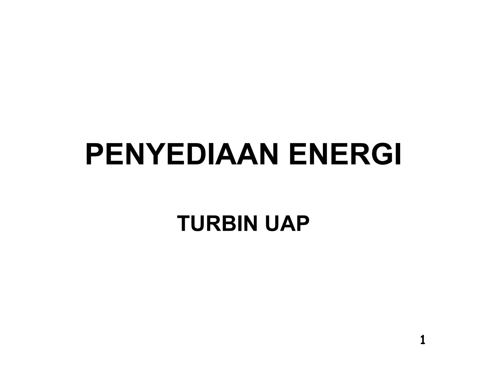 Turbin Uap | PPT