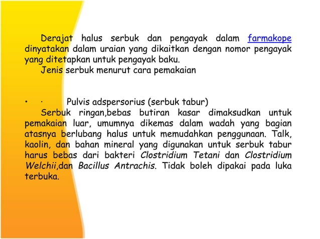 PENGANTAR SEDIAAN FARMASI | PPT