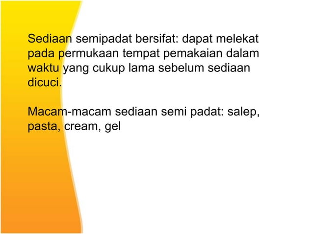 PENGANTAR SEDIAAN FARMASI | PPT