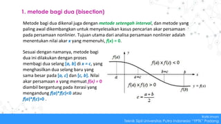 Metode Numerik Contoh Kasus Teknik Sipil | PPTX