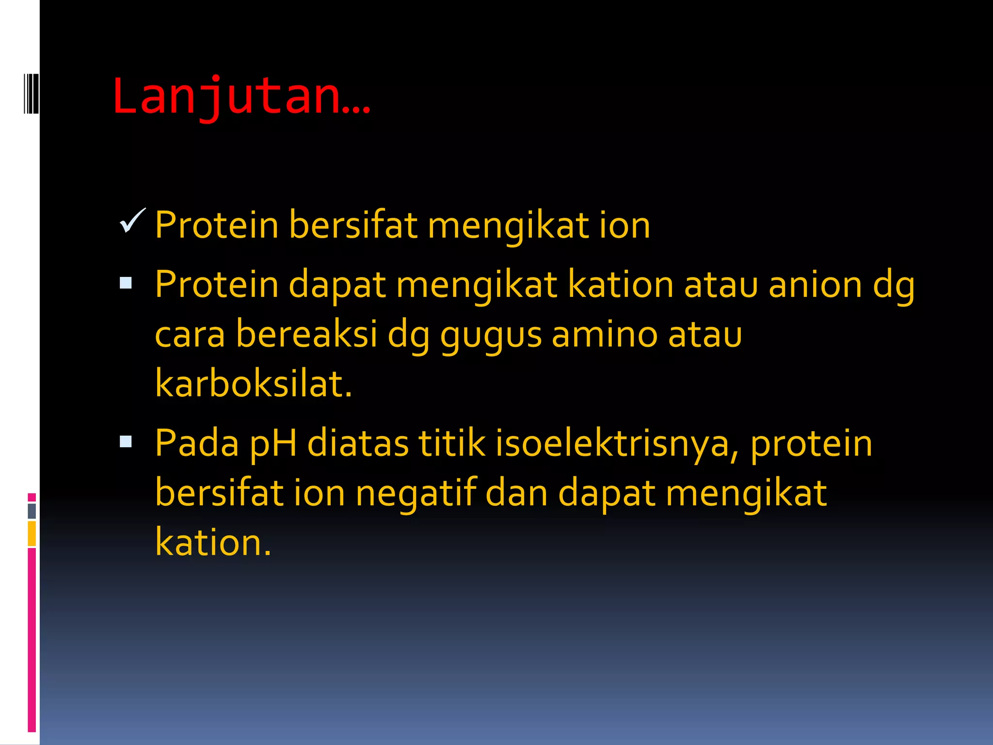 PROTEIN DAN PENGUJIANNYA | PPT