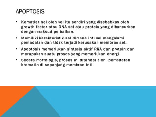 Kul 4. nekrosis dan kematian sel | PPT