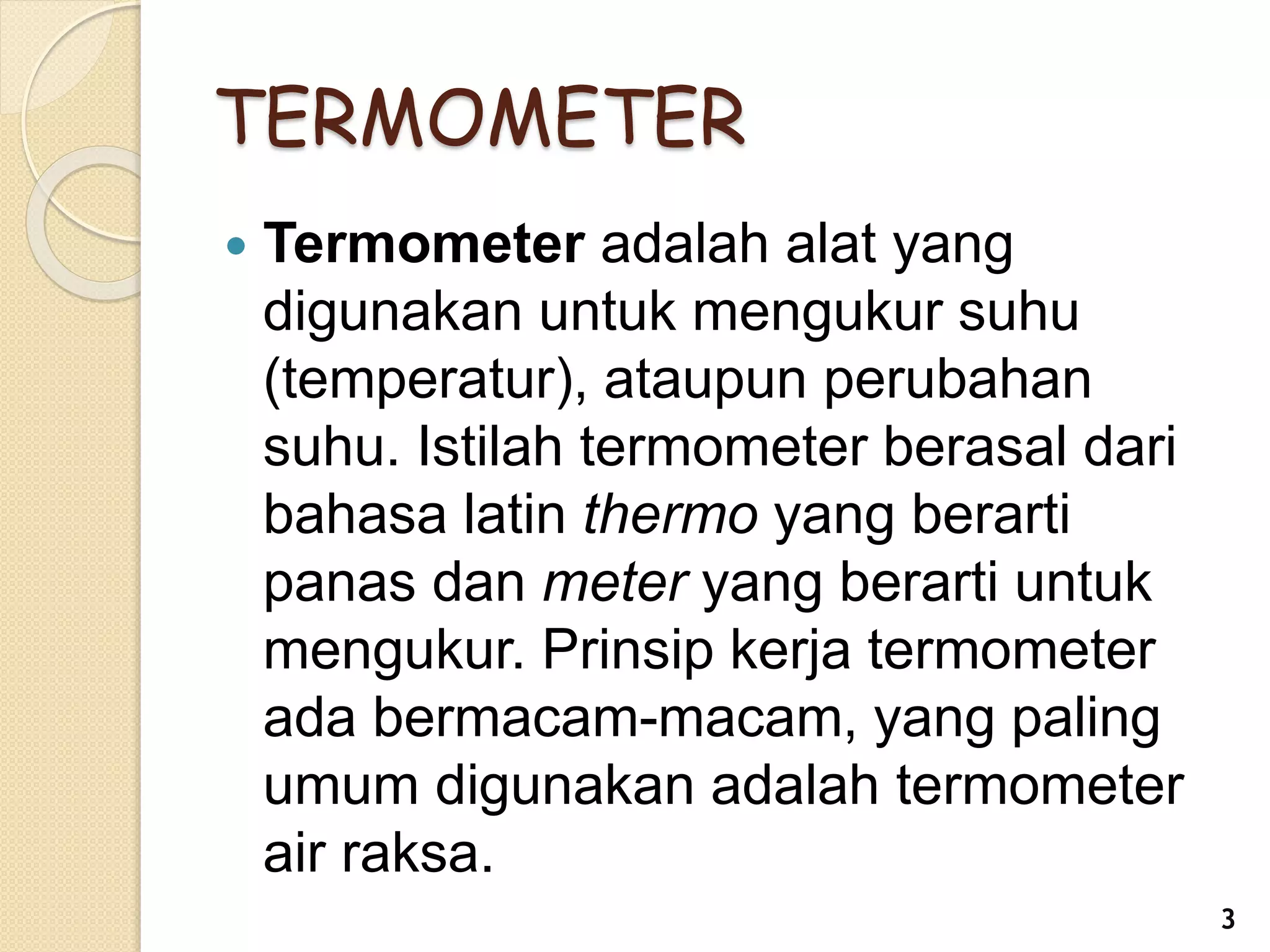 INSTRUMENTASI SUHU & BOBOT JENIS | PPT