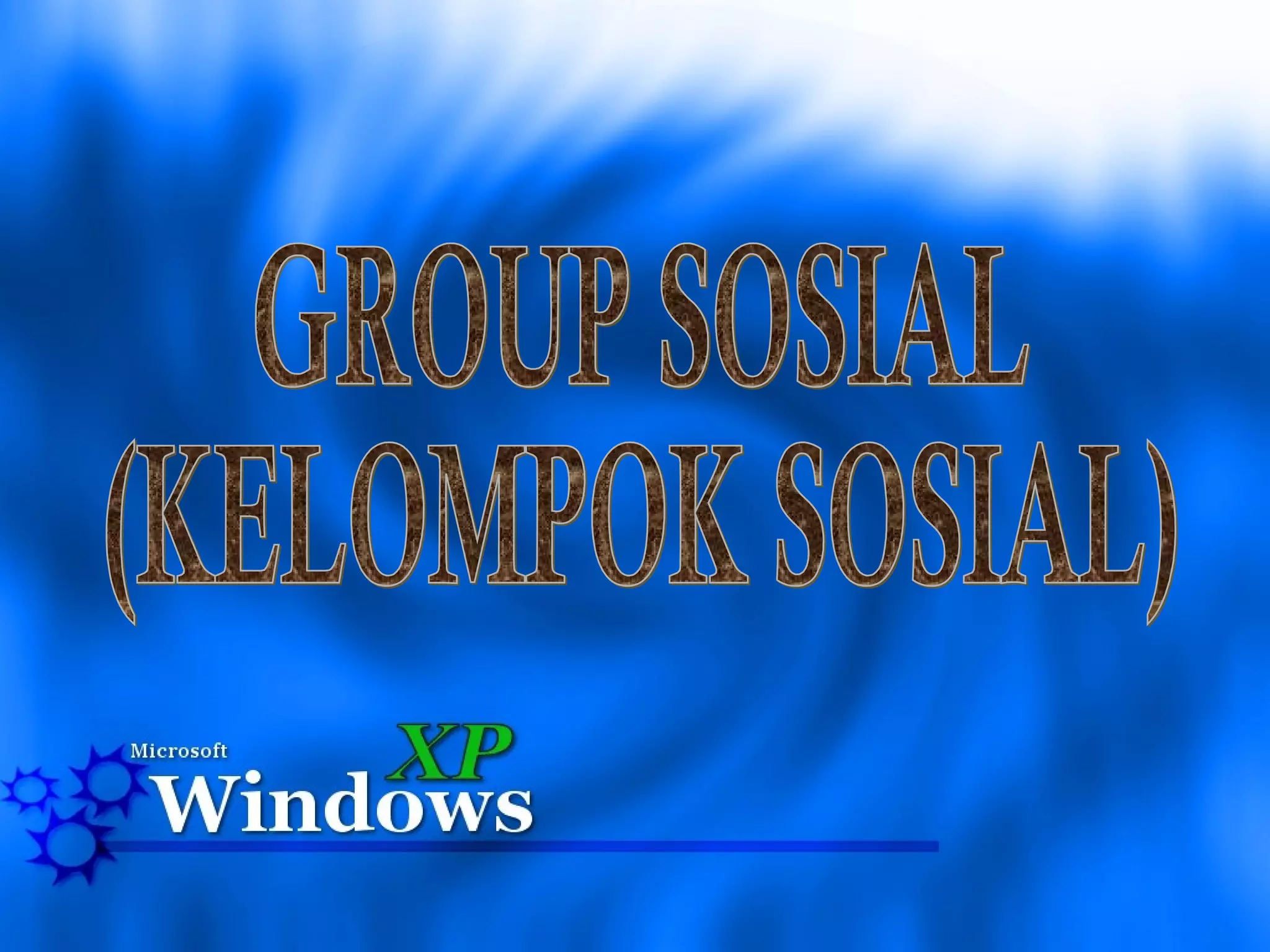 Kul 5. sosper. lembaga, kelompok & organisasi sosial pertanian | PPT