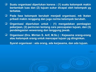 Kul 5. sosper. lembaga, kelompok & organisasi sosial pertanian | PPT