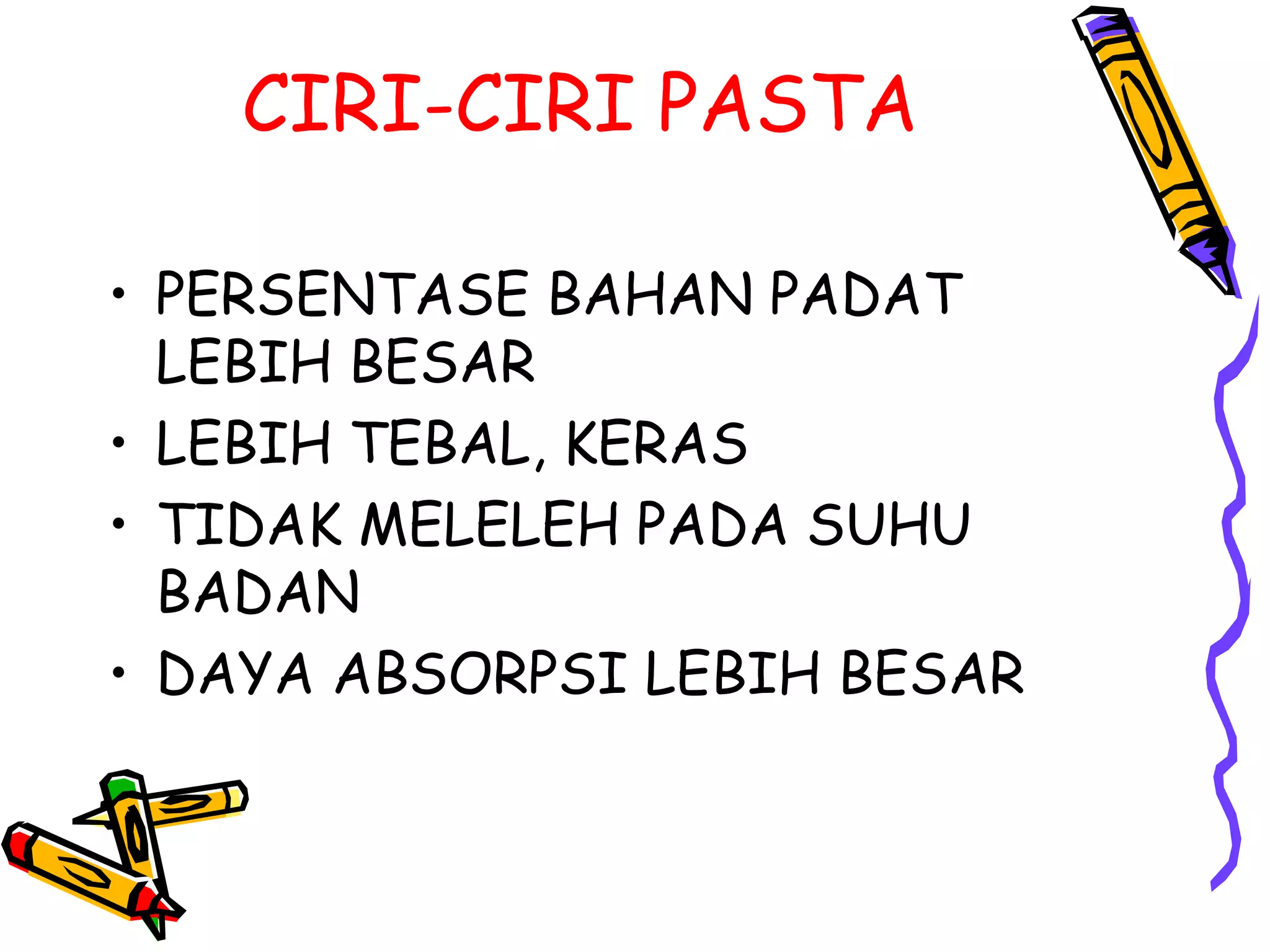 SALEP, KRIM, DAN PASTA | PPTX