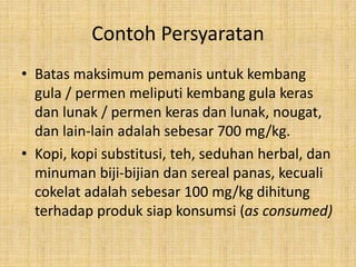 BAHAN PEMANIS SINTETIS | PPT