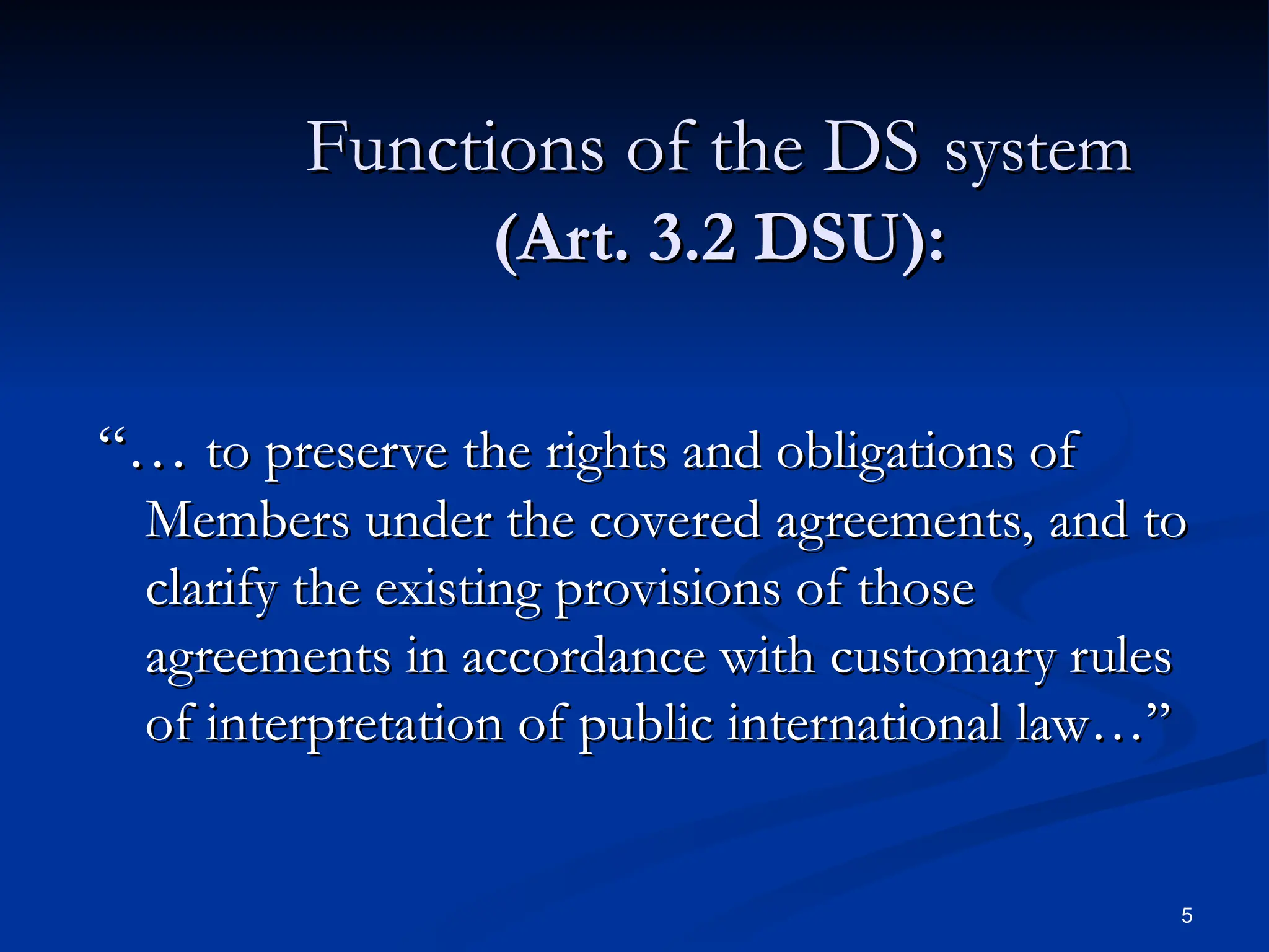 dispute settlement of WTO Secretatirat.ppt