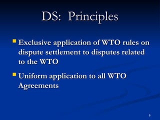 dispute settlement of WTO Secretatirat.ppt
