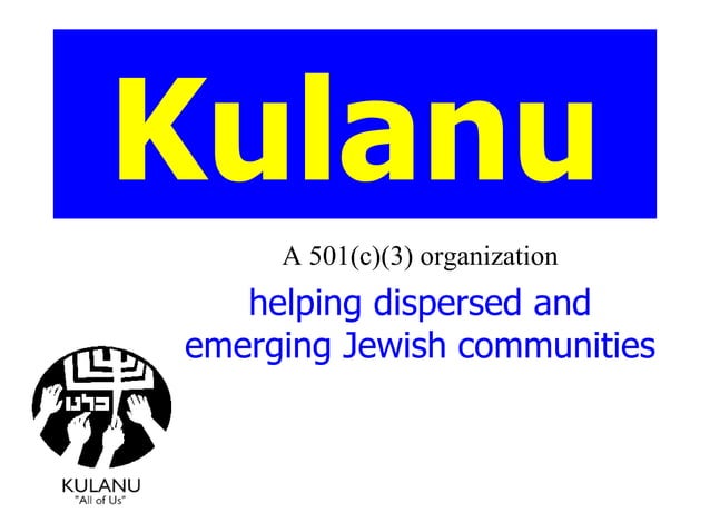 Kulanu Presentation | PPT