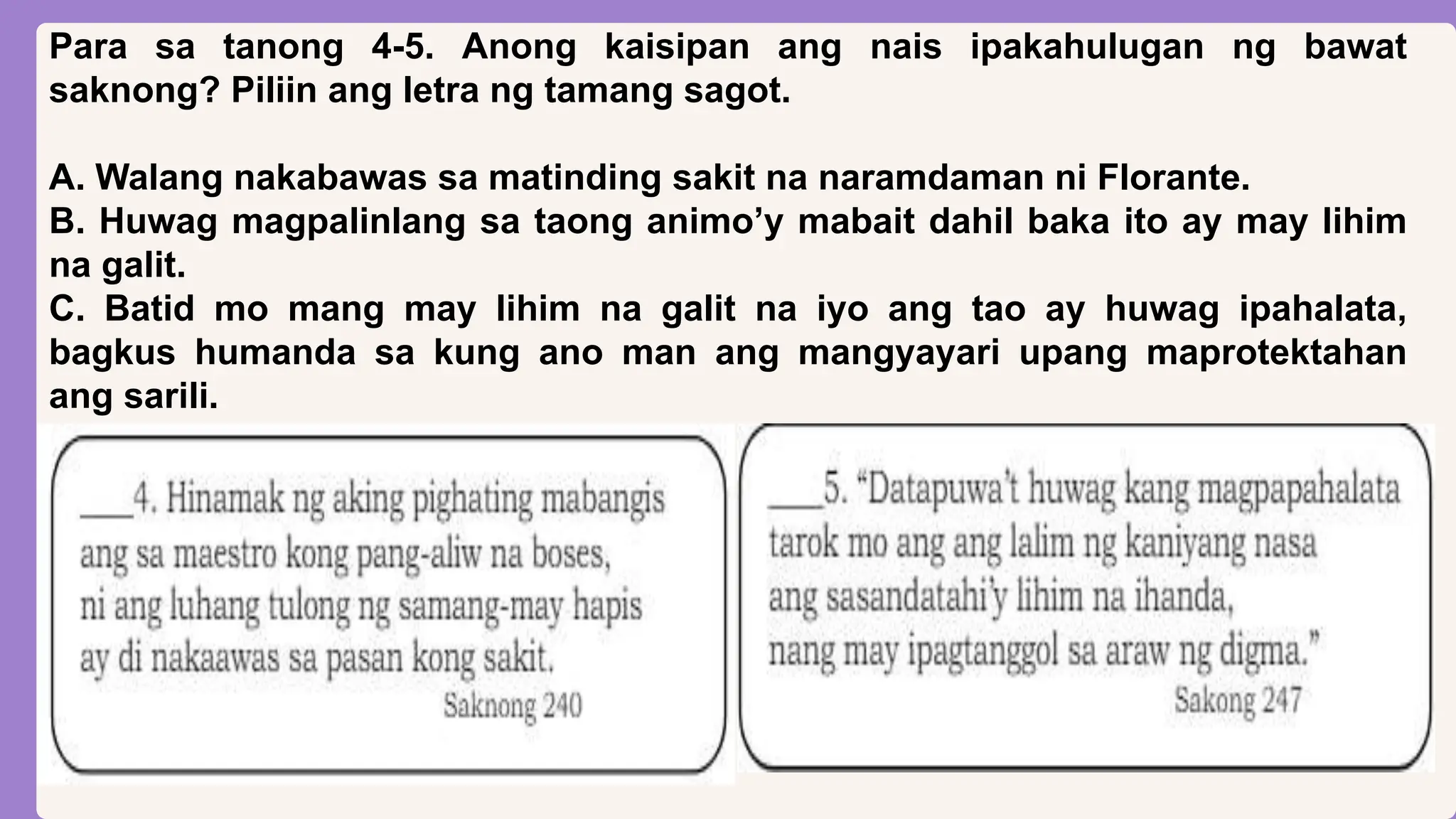 Kulay Lilang Mga Bahagi ng Pananalita Presentasyon.pptx