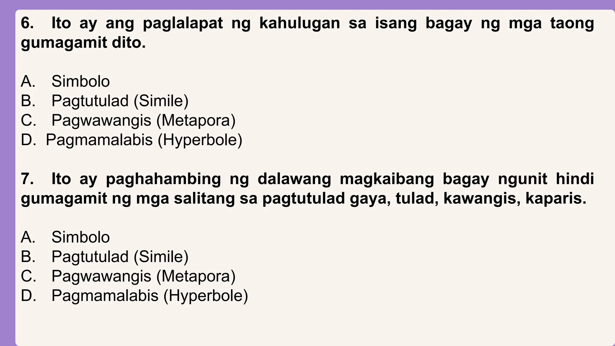 Kulay Lilang Mga Bahagi ng Pananalita Presentasyon.pptx